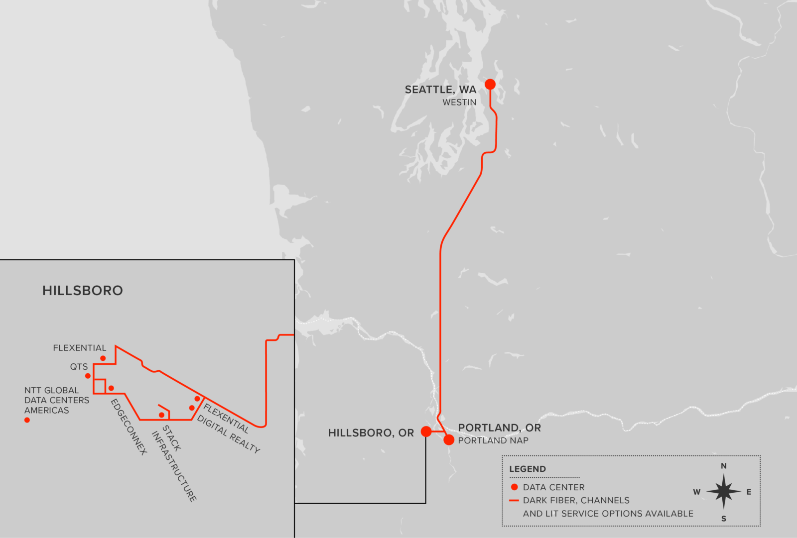 Network | MOX Networks | Fiber Routes across North America and Asia